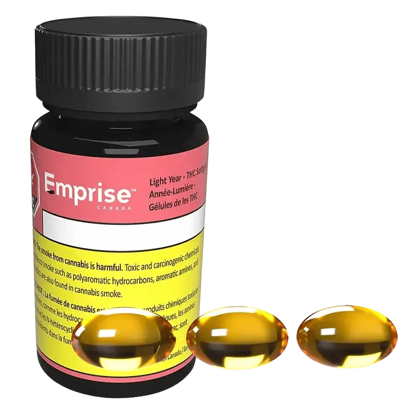 Emprise Canada Light Year THC Softgels with MCT Oil: Lowest Price ...