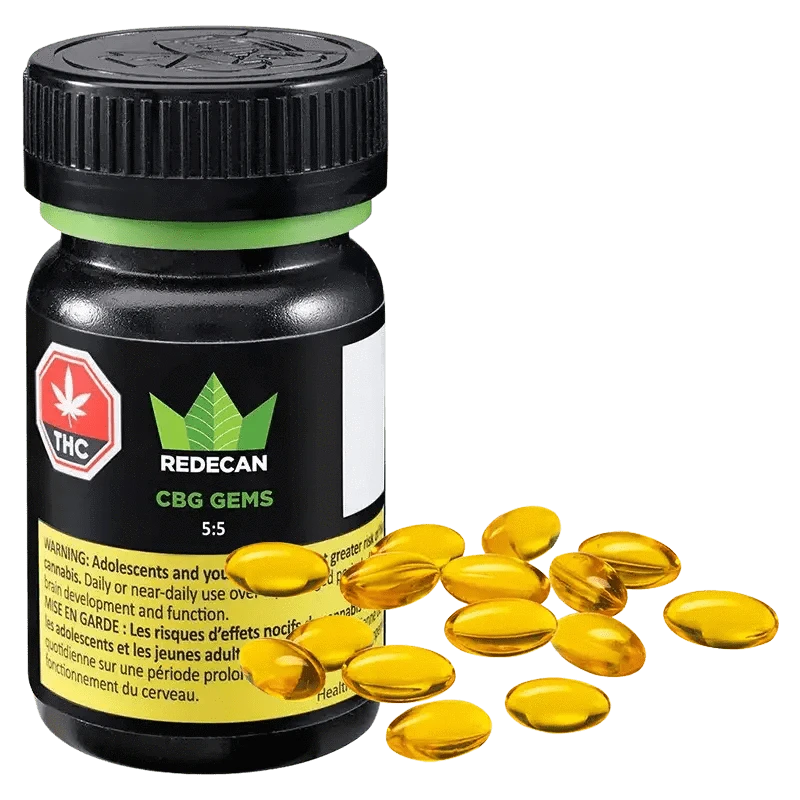 Redecan CBG Gems 5:5 CBD:CBG Capsules | Canna Cabana: Lowest Price ...