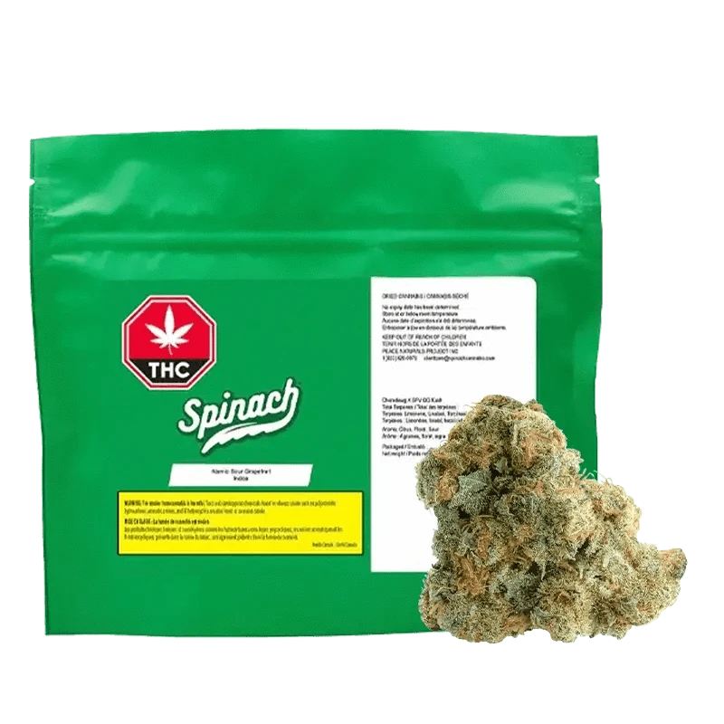 Spinach Atomic Sour Grapefruit 28g Dried Flower: Lowest Price | Canna Cabana CA - Prod