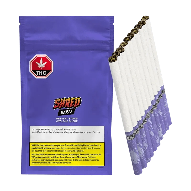 Shred Dessert Storm Dartz PR Pre Rolls | Canna Cabana: Lowest Price ...