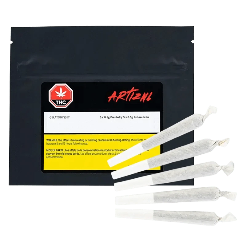 Artiznl High Potency Gelatodyssey Pre-Roll Packs: Lowest Price | Canna Cabana CA - Prod