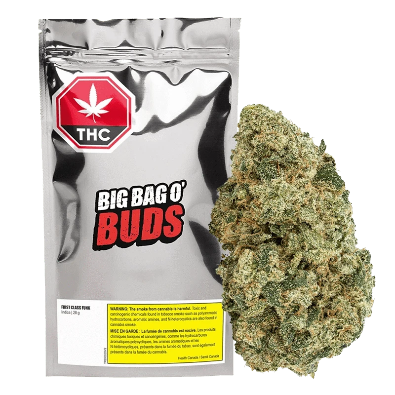 Big Bag O' Buds First Class Funk Indica Cannabis Strain: Lowest Price ...