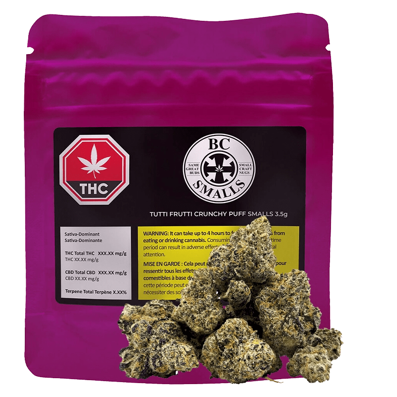 BC Smalls Tutti Frutti Sativa Flower | Canna Cabana: Lowest Price ...