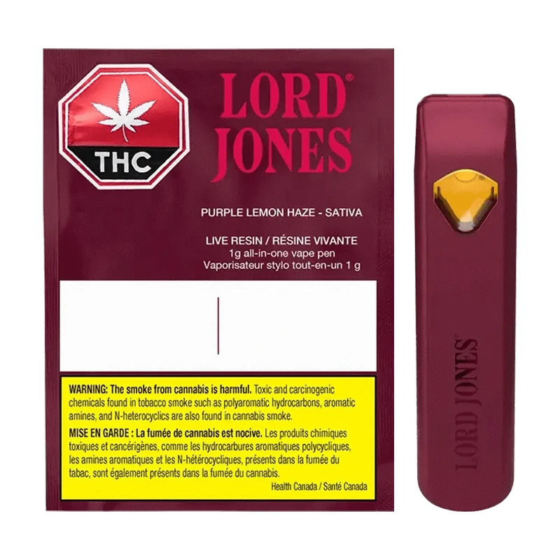 Purple Lemon Haze Live Resin AIO Disposable Vape: Lowest Price | Canna ...