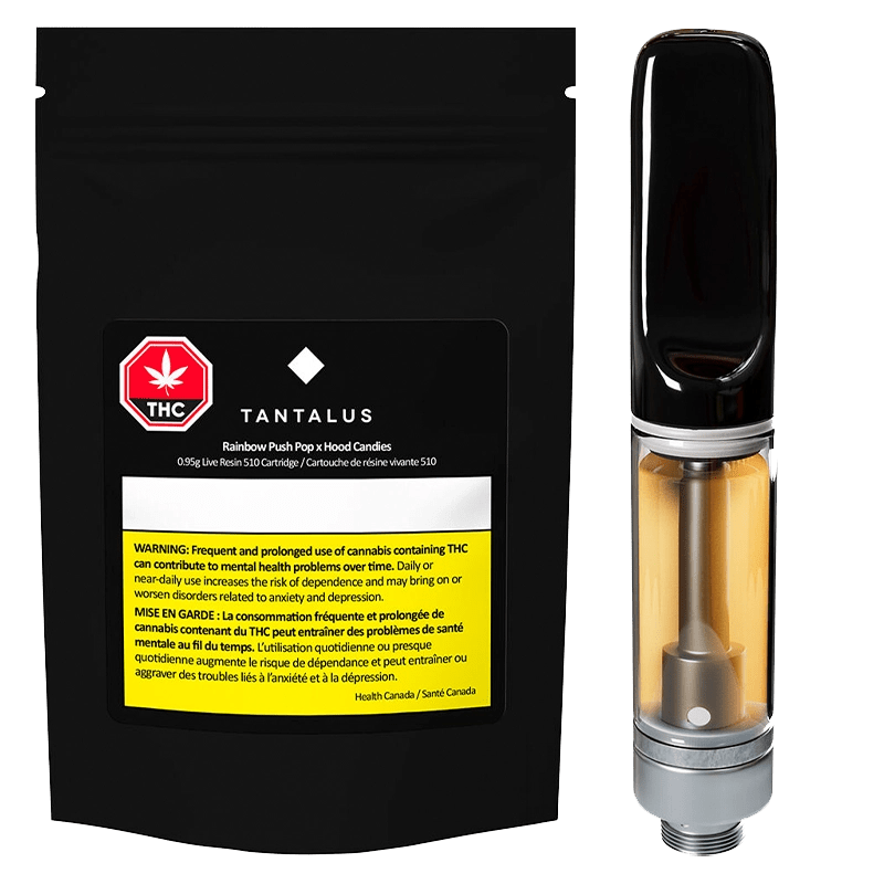 Rainbow Push Pop x Hood Candies Live Resin Vape Cartridge: Lowest Price ...