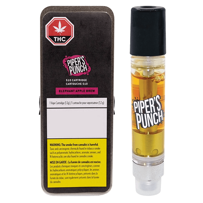 Piper's Punch Elephant Apple Brew 1.2g Sativa Vape Cartridge: Lowest ...