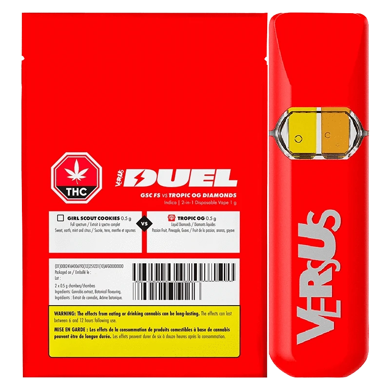Duel GSC FS Tropic OG Diamonds Disposable Vape: Lowest Price | Canna ...