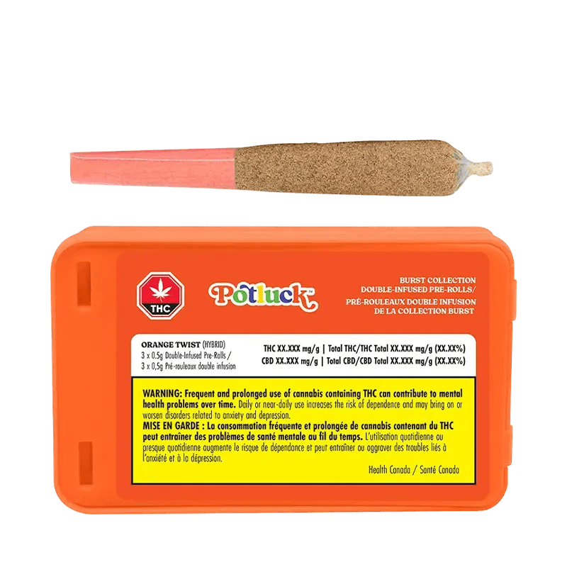 Orange Twist Infused PR 3 x 0.5 g: Lowest Price | Canna Cabana