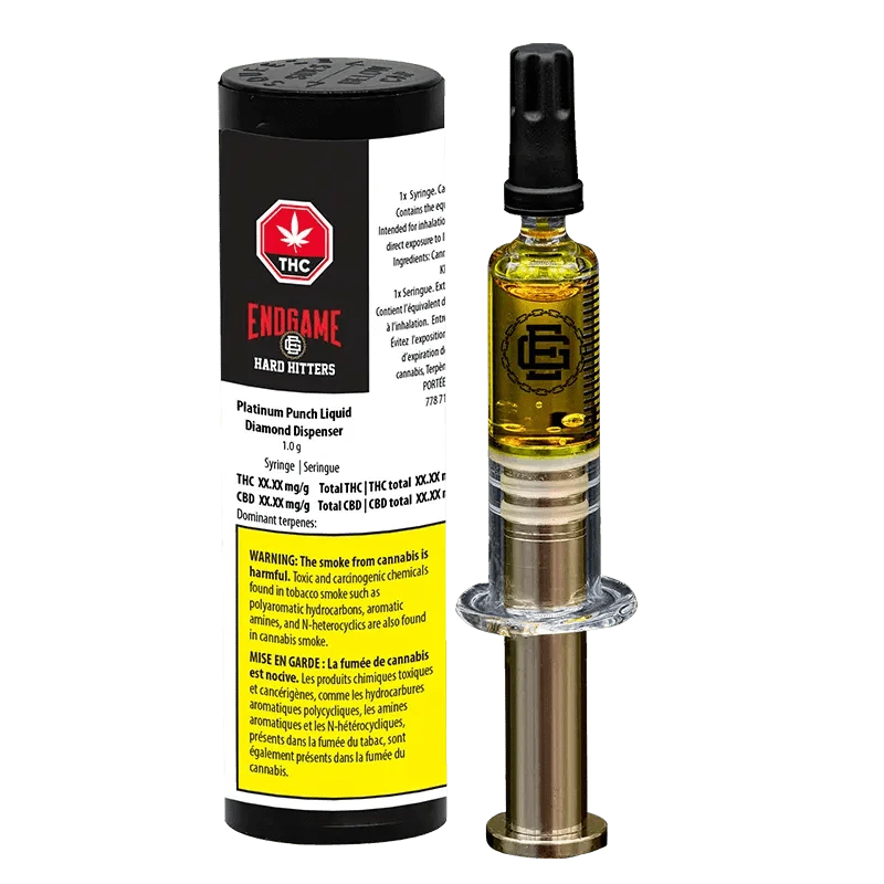 Endgame Platinum Punch Liquid Diamond Dispenser - 1g Indica: Lowest ...