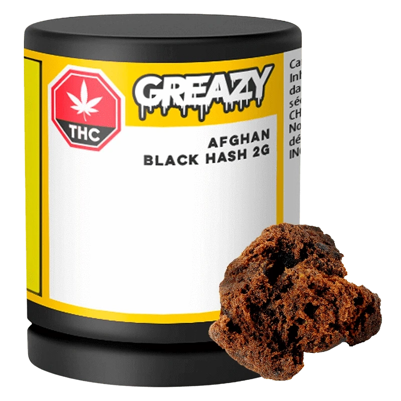 Greazy 2 g Afghan Black Hash Hash & Kief