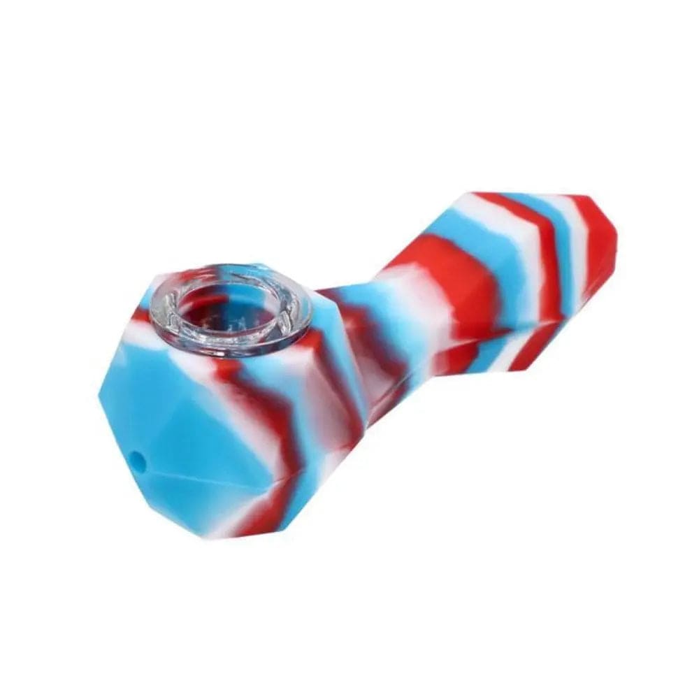 Valiant Silicone Diamond Pipe - Assorted: Lowest Price | Canna Cabana