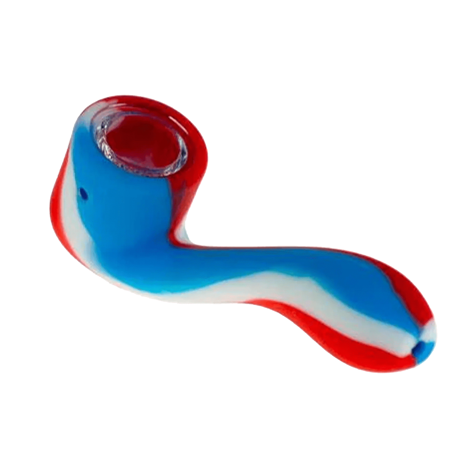 Valiant Silicone Sherlock Pipe Red & Blue | Canna Cabana: Lowest Price ...