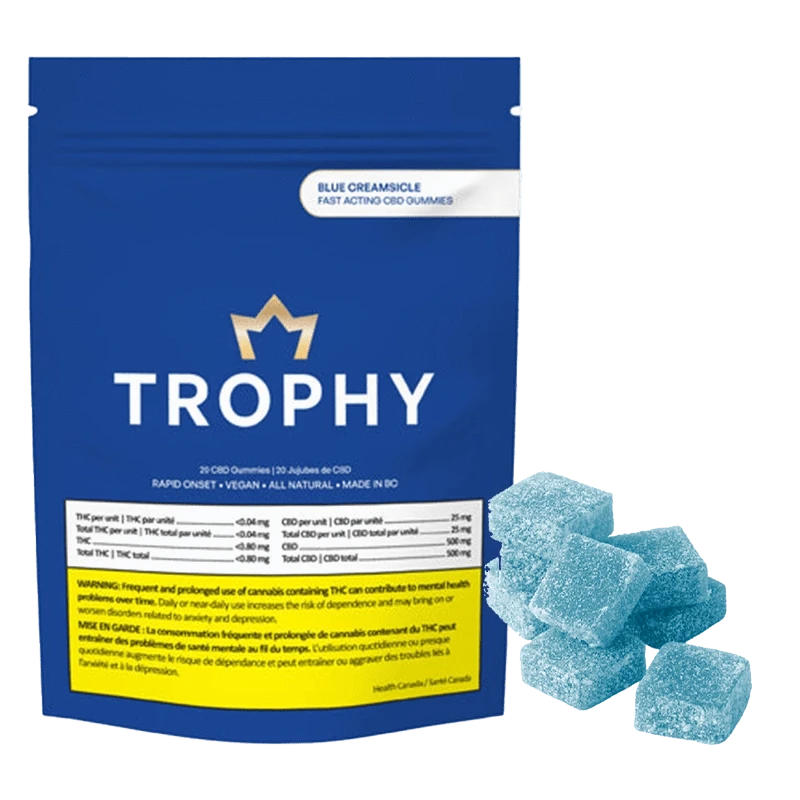 Even Blue Creamsicle CBD Gummies 20-Pack Hybrid: Lowest Price | Canna ...