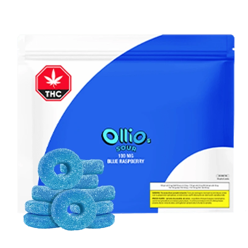 Live Rosin Sour Blueberry Gummies: Lowest Price | Canna Cabana CA - Prod