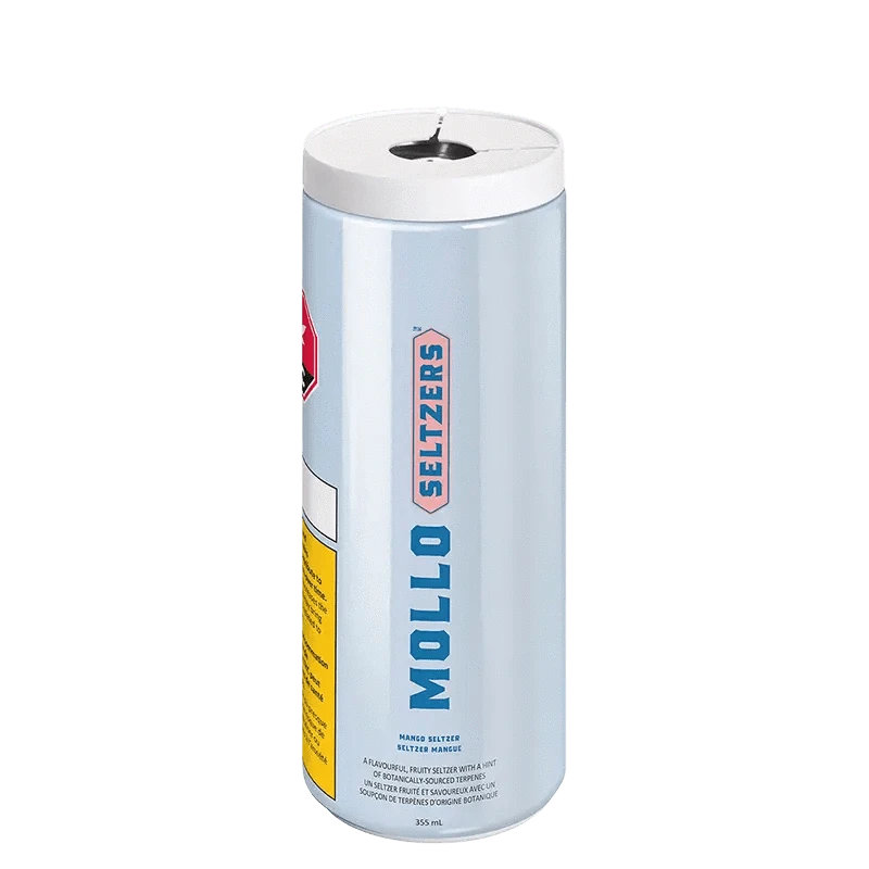 Mollo Mango Seltzer Hybrid 355ml - Buy Online: Lowest Price | Canna ...