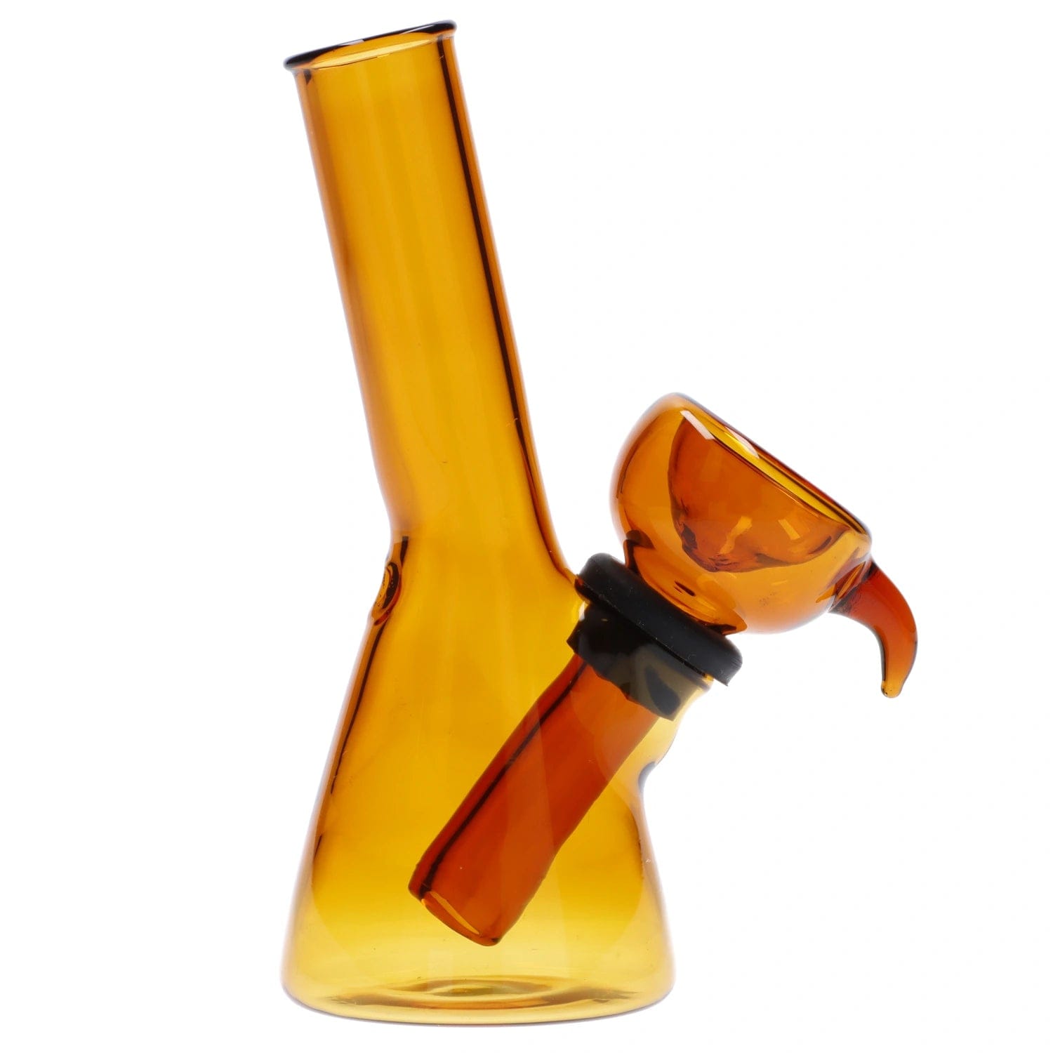 Valiant Mini Glass Water Bong - Amber | Canna Cabana: Lowest Price ...