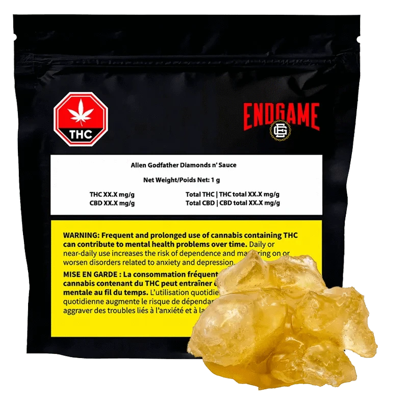 Endgame Alien Godfather THCA Diamond Sauce | Canna Cabana: Lowest Price ...