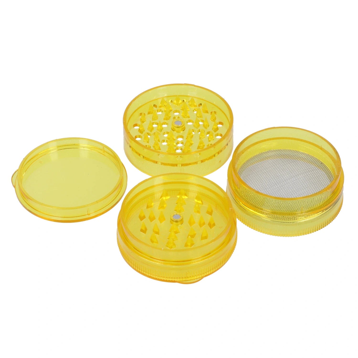 META Three Stage Plastic Grinder Gold | Canna Cabana: Lowest Price ...