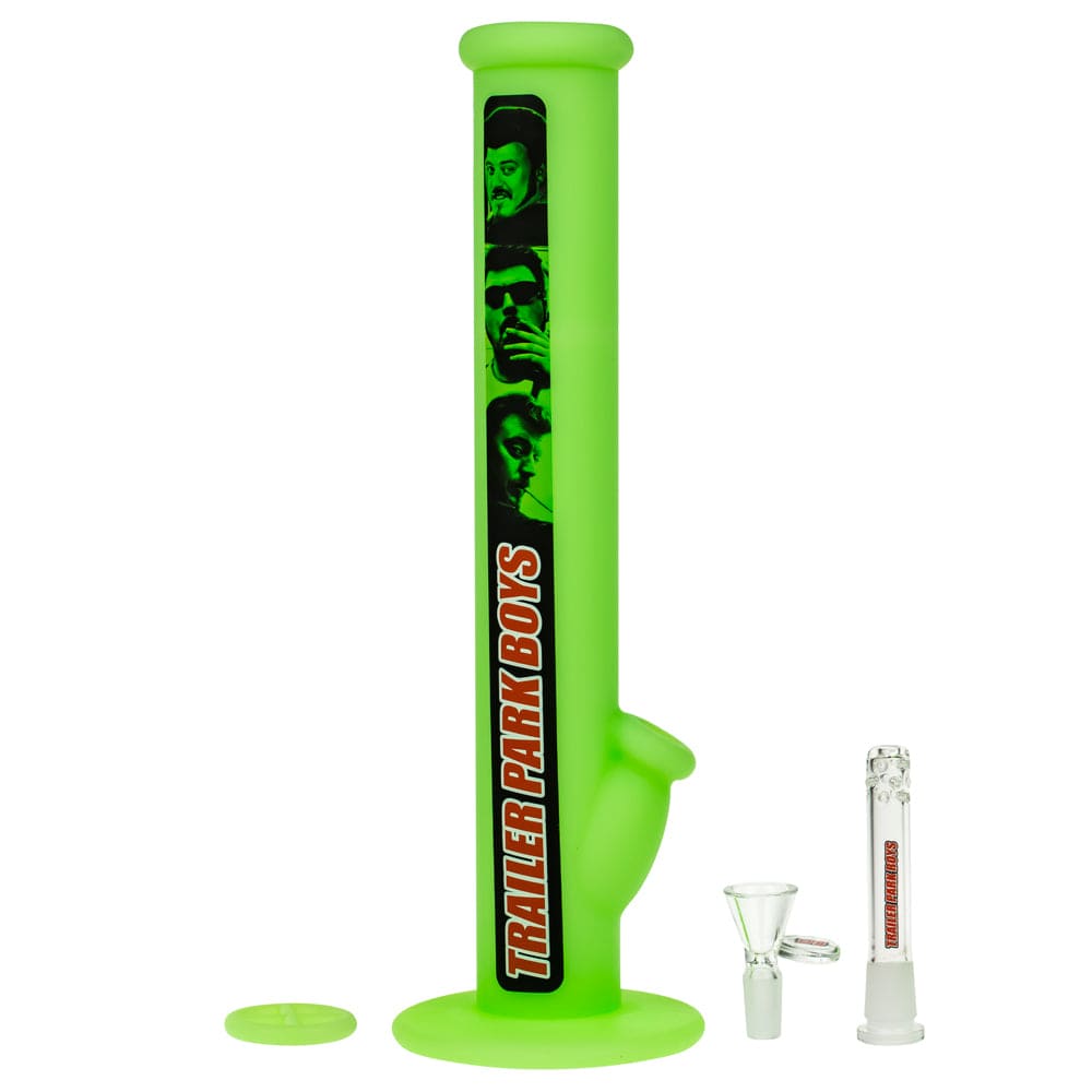 TPB Silibong Ricky Green Glass Bong | Canna Cabana: Lowest Price ...